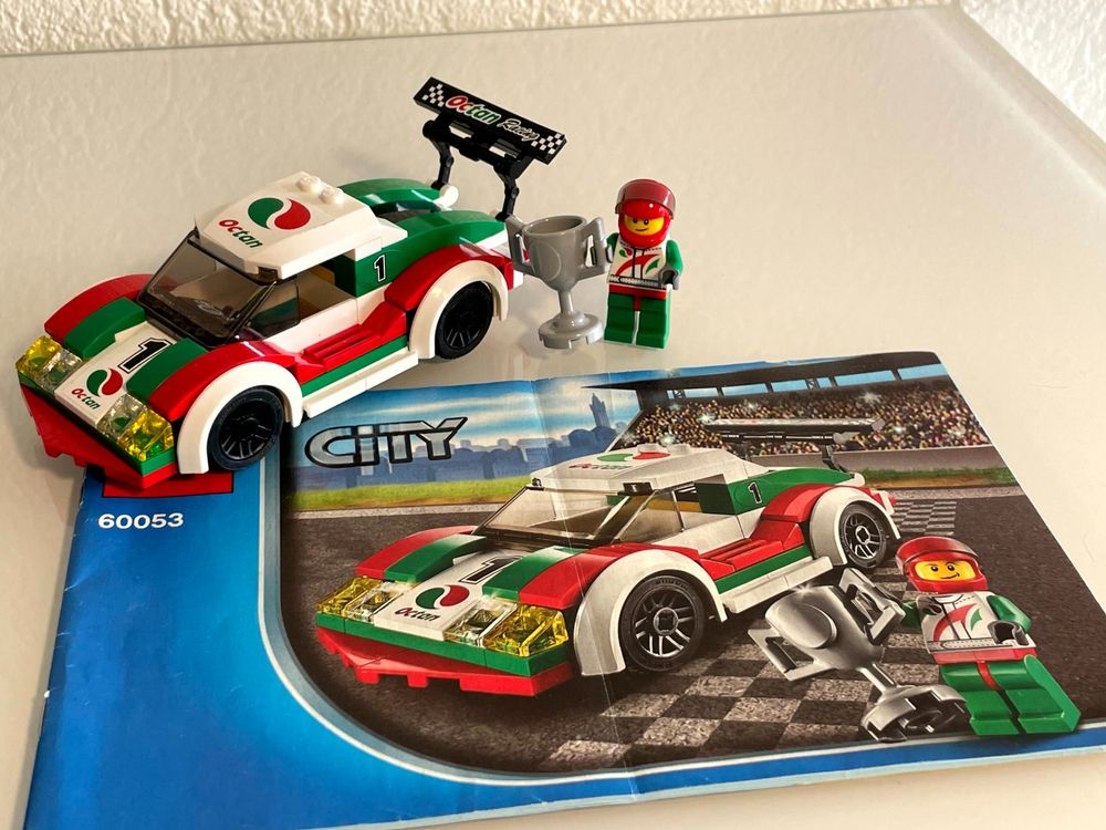 LEGO City 60053 Rennwagen, Fahrer + Pokal | Kaufen auf Ricardo