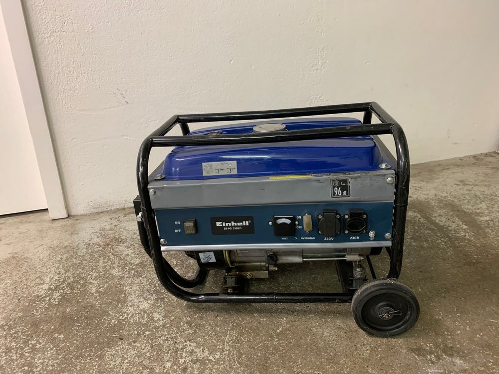 Stromerzeuger ( Benzin ) Einhell Blue BT - PG 3100/1 (Gebraucht) in ...