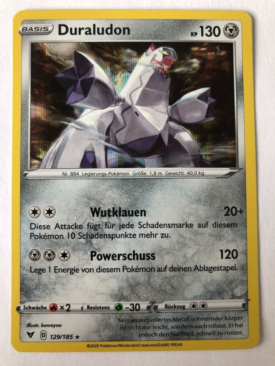 Duraludon - Holo - Rare Pokemon (Neu (gemäss Beschreibung)) in ...