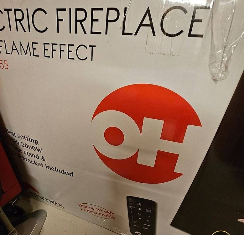 Cheminee Electrique Neuve (Gebraucht) in Nax für CHF 160 – nur Abholung ...