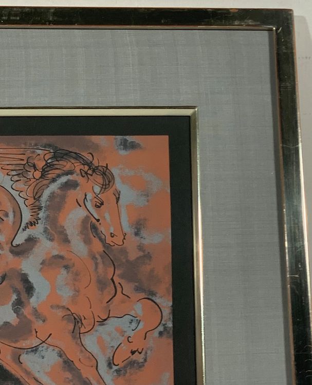 Hans Erni (1909-2015) Lithographie mit Taube Zeichnung | Kaufen auf Ricardo