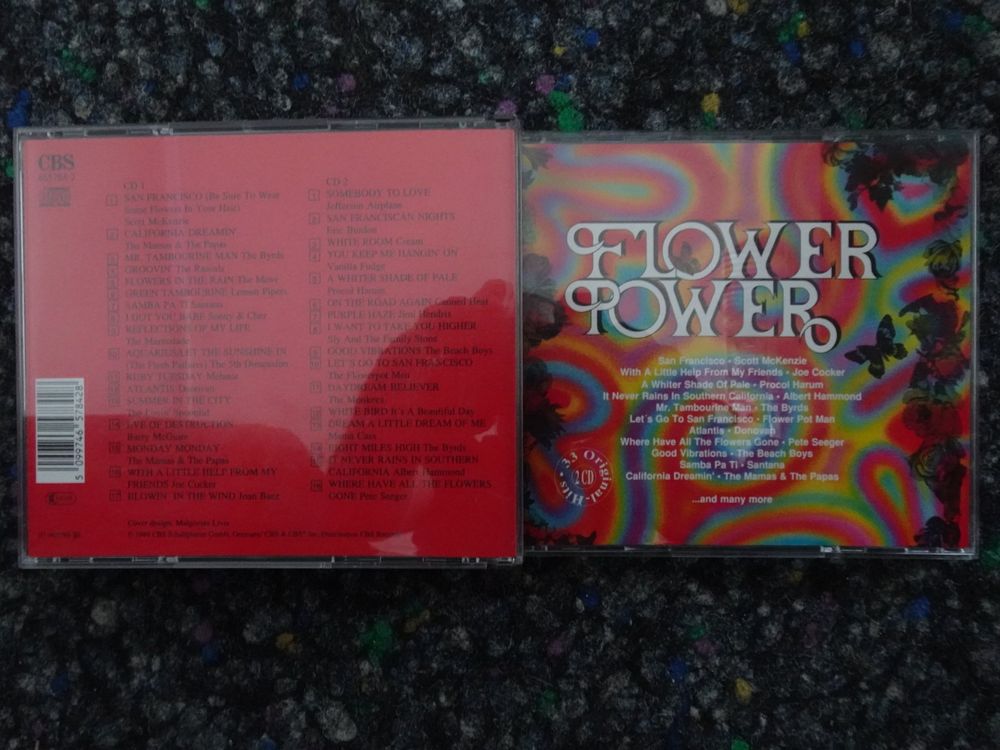Doppel-CD : Sampler: Flower power | Kaufen auf Ricardo
