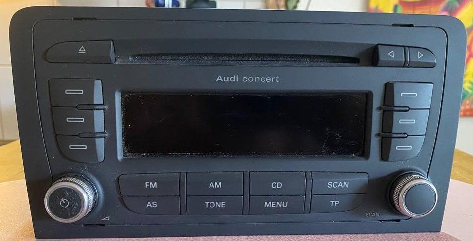 Audi a3 8p radio player Concert 2 din | Kaufen auf Ricardo