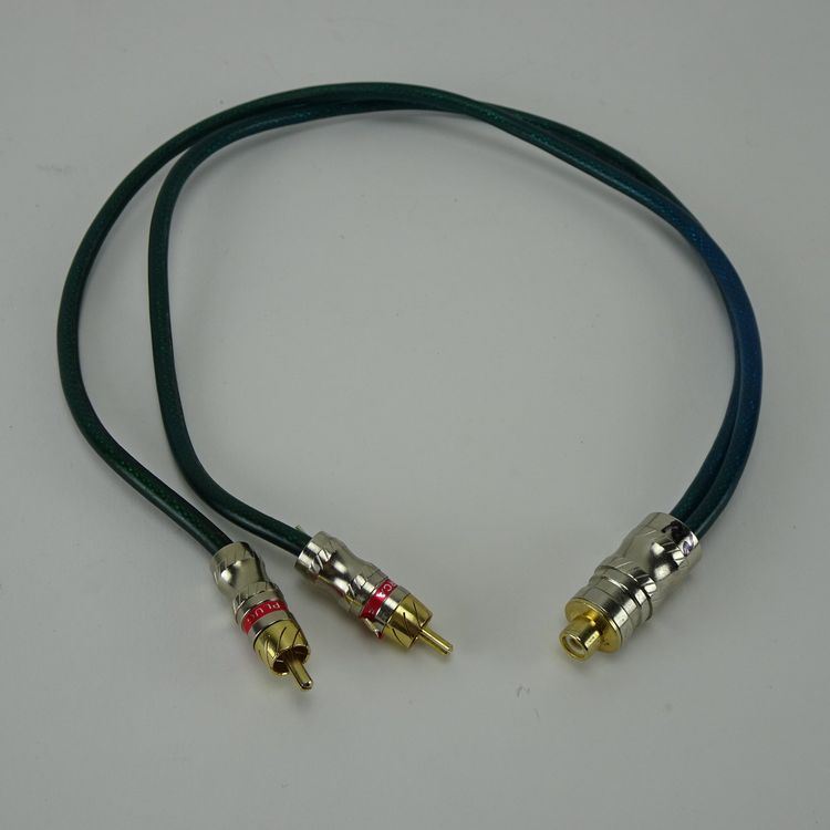 Spezielles Y-Cinch-Splitter Kabel (Custom Made) Rechts/Links (Gebraucht ...