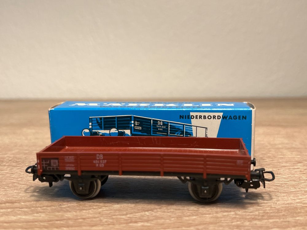 Märklin 4503 Niederbordwagen H0 OVP (2) | Kaufen auf Ricardo