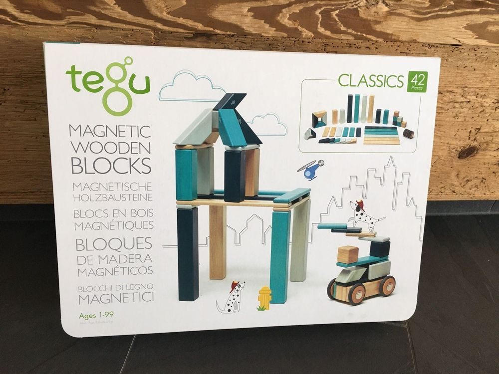Tegu Magnet Bausteine 42 teilig (Gebraucht) in Homburg für CHF 40 – mit ...