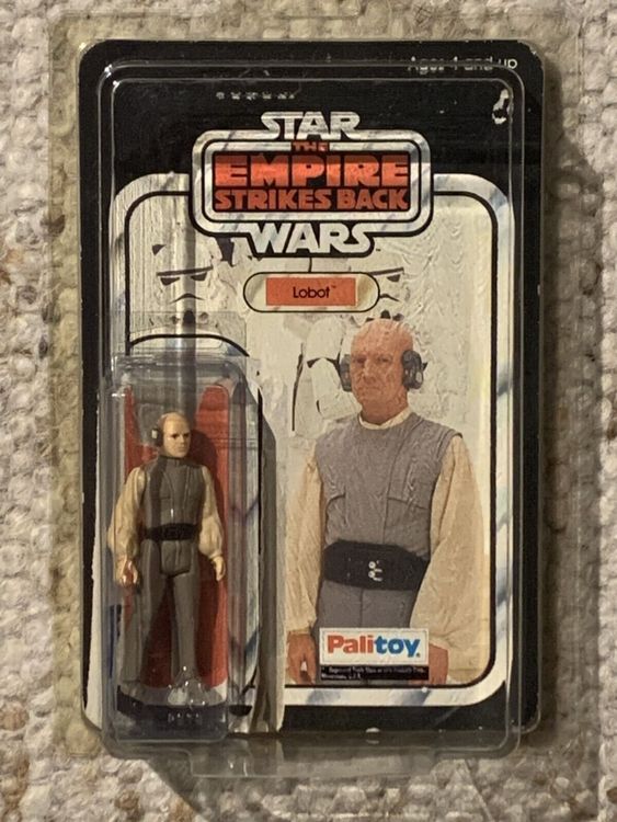 Star Wars Vintage Kenner (Palitoy) 1980 Lobot ESB 41 Back (D'occasion ...