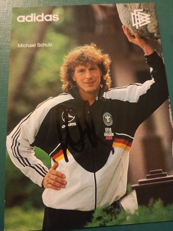Michael Schulz - DFB Autogrammkarte - Handsigniert (Gebraucht) in ...