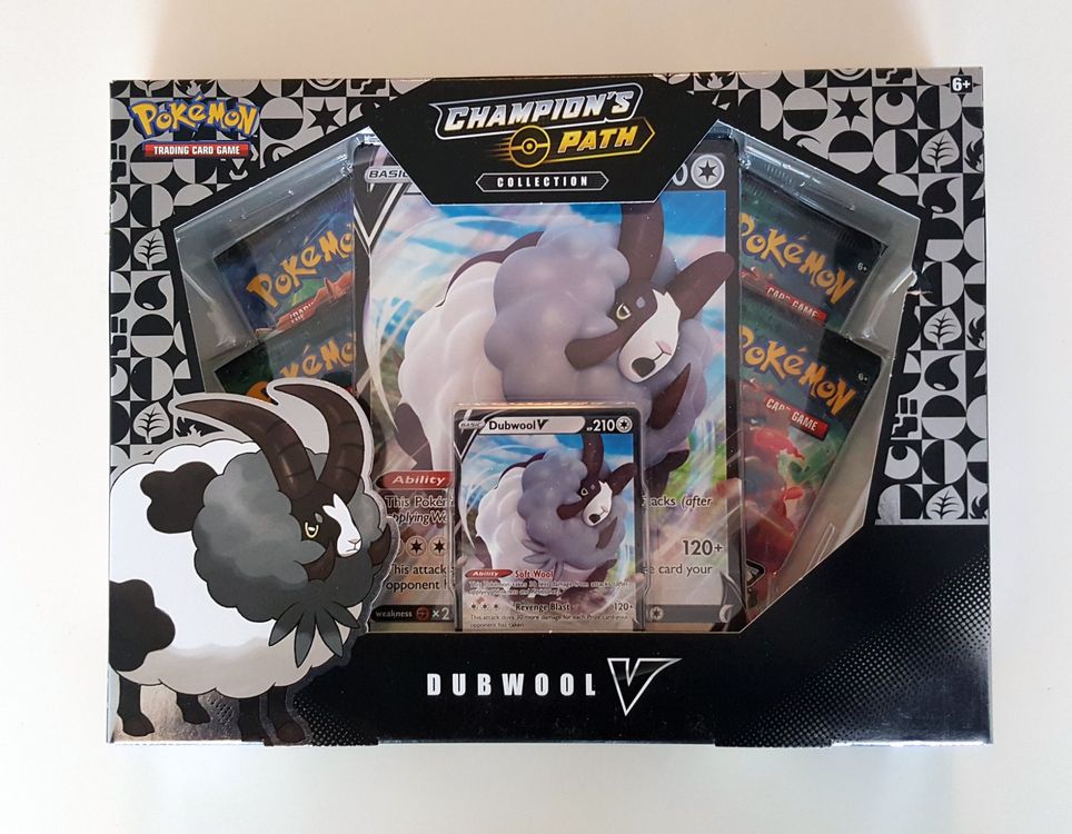 Pokémon Champions Path Dubwool V Box EN (Neuf avec emballage d'origine ...
