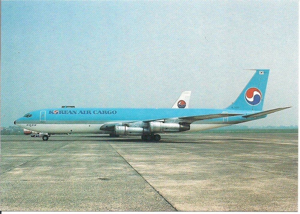 Korean Air Cargo (Südkorea) Boeing 707-321C HL7431 (Neu und ...