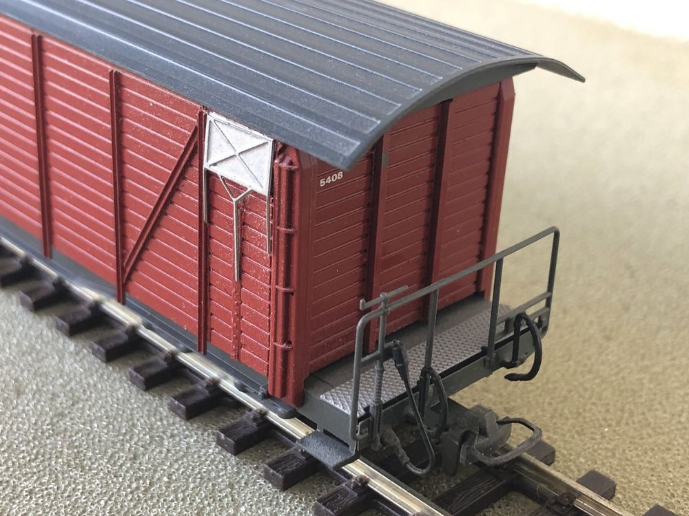 Wabu Gak-v 5408 Exclusiv Models Großraumgüterwagen RhB H0m | Kaufen auf ...