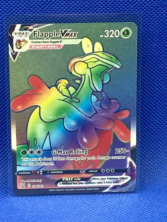 Pokemon Battle Styles / Flapple VMAX 164 / 163 EN | Kaufen auf Ricardo