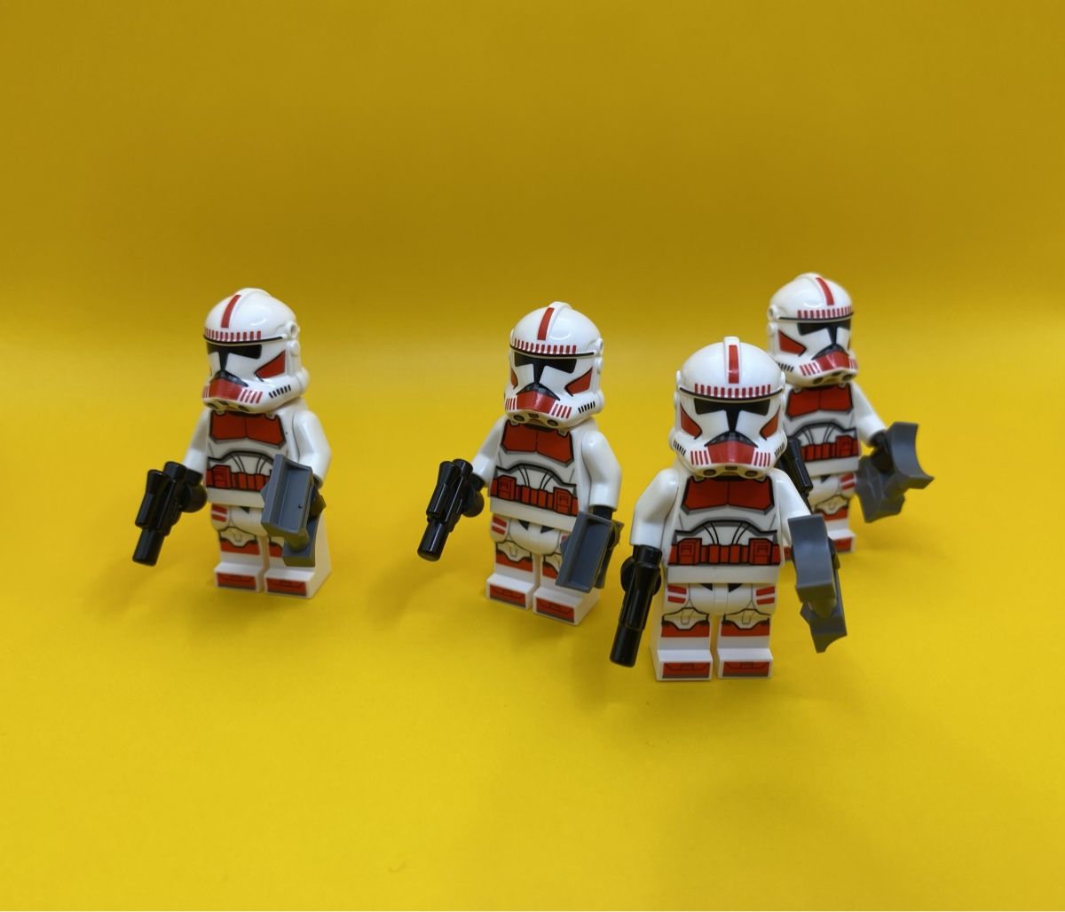 4x Lego Star Wars Clone Shock Trooper sw1305 Minifigur neu (Neu (gemäss ...