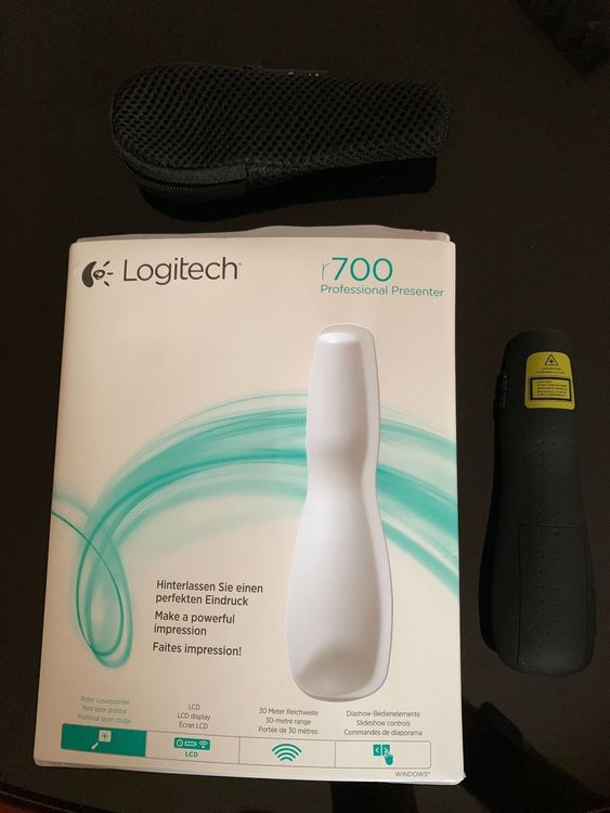Logitech r700 Laserpointer Presenter Pro (Neu (gemäss Beschreibung)) in ...
