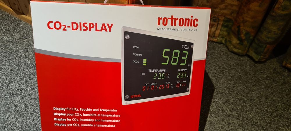 Rotronic co2 Messgerät Raumqualität NEU NP: ~ca. Fr. 500.00 | Kaufen auf Ricardo