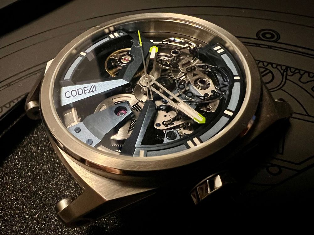 CODE41 X41 Automatic Skeleton, Titanium, 42mm, Ltd. x/250 (Gebraucht) in Le Mont-sur-Lausanne ...