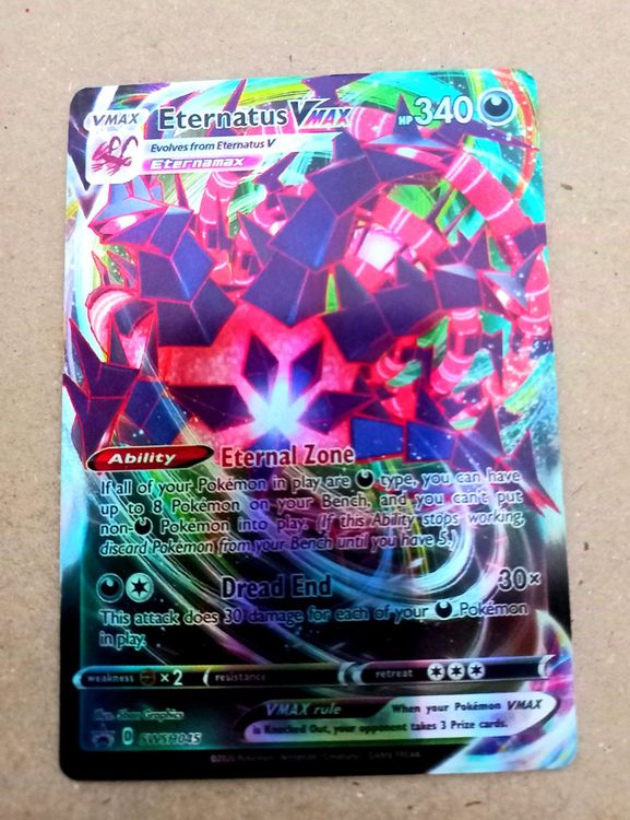 Eternatus V MAX, Eternamax, Pokemon, Englisch (Neu (gemäss Beschreibung ...