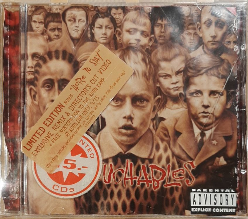 Korn - Untouchales, USA Nu-Metal Album 2002 (Gebraucht) in für CHF 3.2 – mit Lieferung auf ...