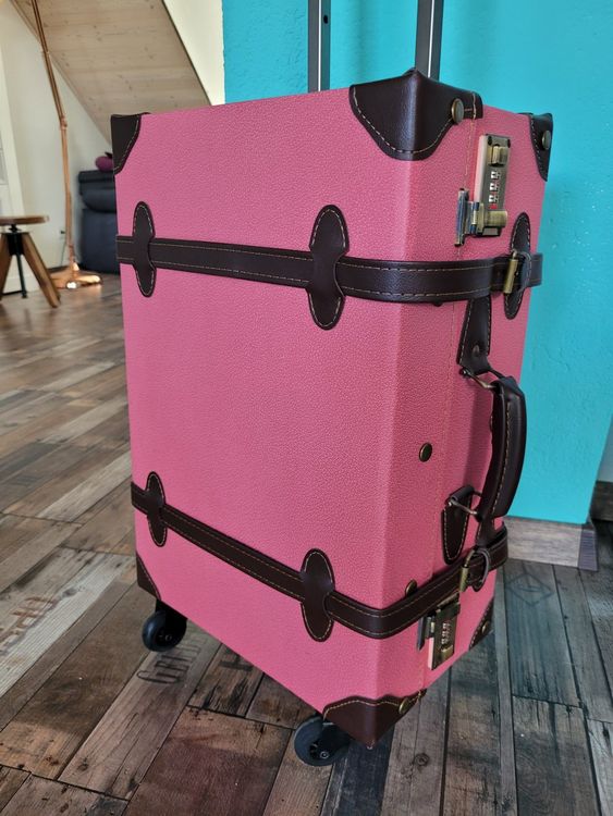 Rollkoffer Retro Punk Pink 55cm (Neu (gemäss Beschreibung)) in ...