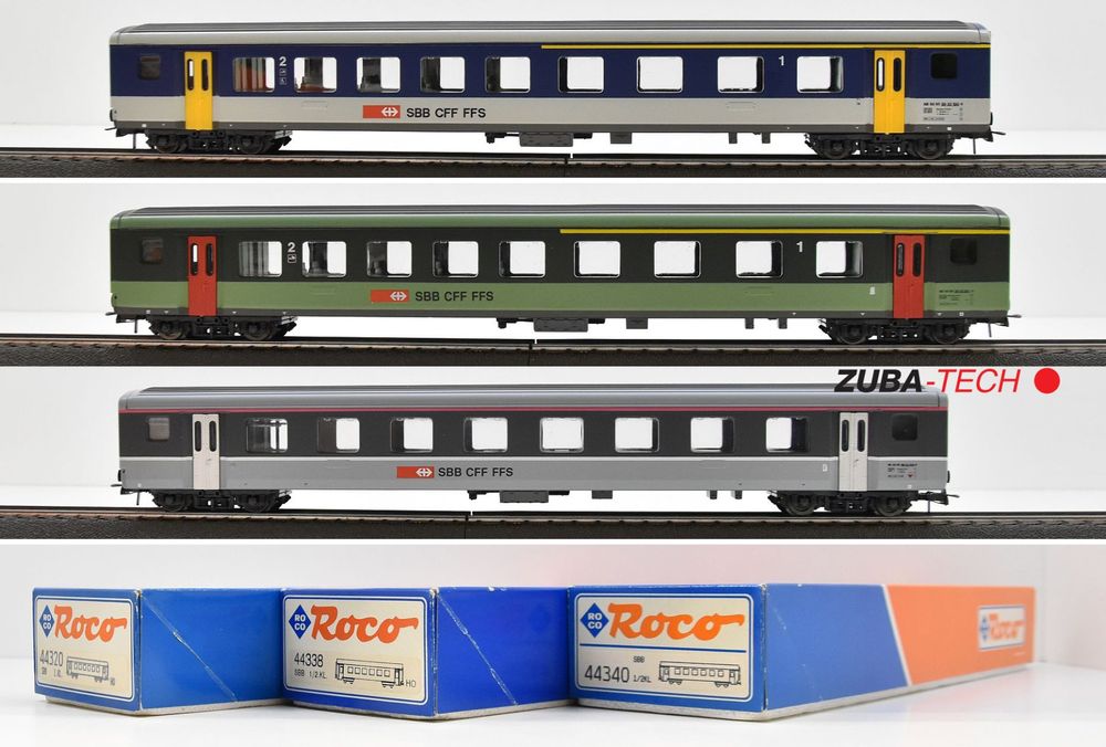 Roco 3x EW II Personenwagen SBB, H0 GS mit OVP (Gebraucht) in St. Gallen für CHF 49 – mit ...