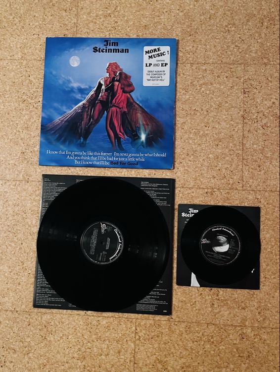 Jim Steinman Bad for Good LP + EP, seltene Ausgabe, VERSAND (Gebraucht ...