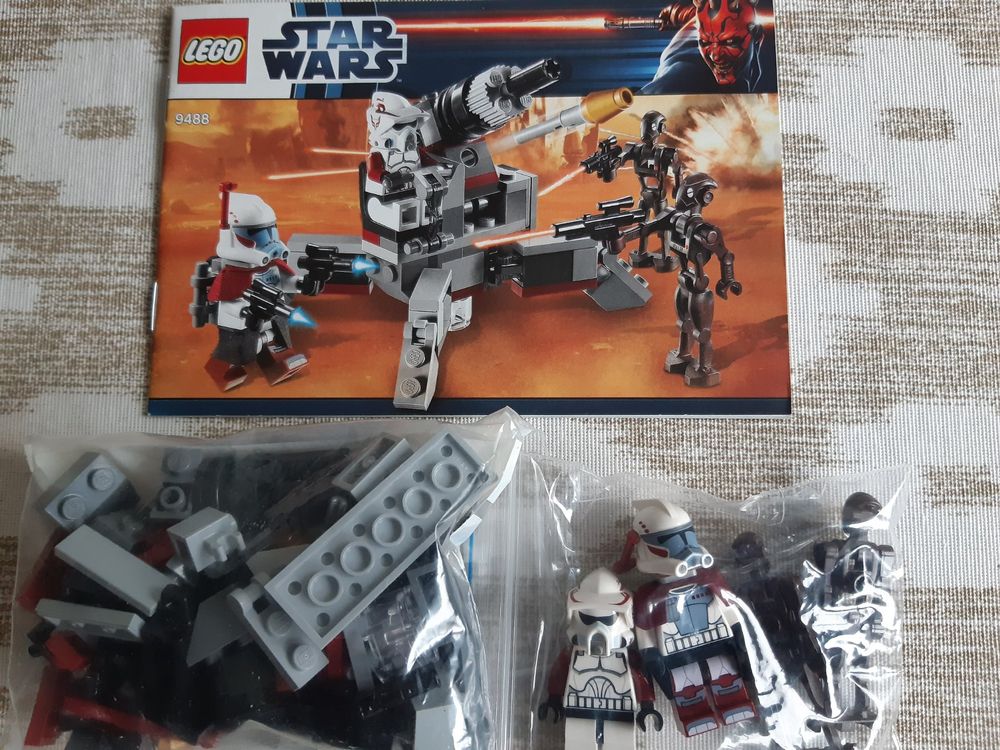 LEGO 9488 Elite Clone Trooper&Commando Droid Battle Pack (Gebraucht) in ...