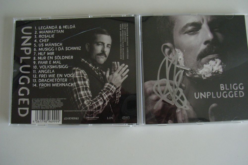 BLIGG UNPLUGGED CD MIT AUTOGRAMM (Gebraucht) in Zürich für CHF 9.95 ...