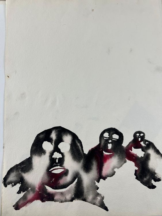 Schweizer Schule Abstrakte Mischtechnik | Kaufen auf Ricardo