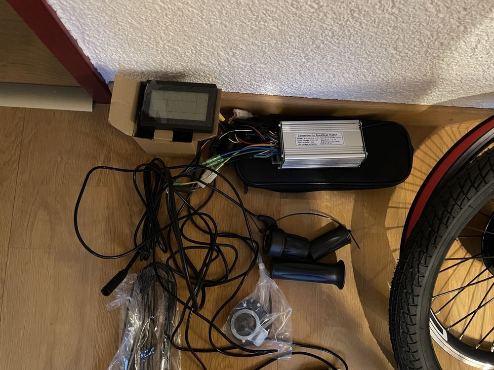 E- Bike Nachrüstsatz 48V 500W 20“ Hinterradantrieb (Neu und ...