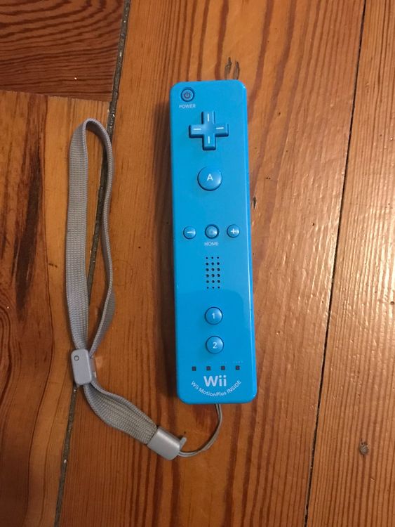 Manette Wiimote Motion Plus Inside Bleue (D'occasion) à Genève pour CHF ...