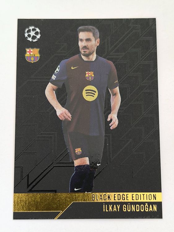 Match Attax 24/25 - Black Edge - Ilkay Gündogan - BE3 (Gebraucht) in Zürich für CHF 2.9 – mit ...