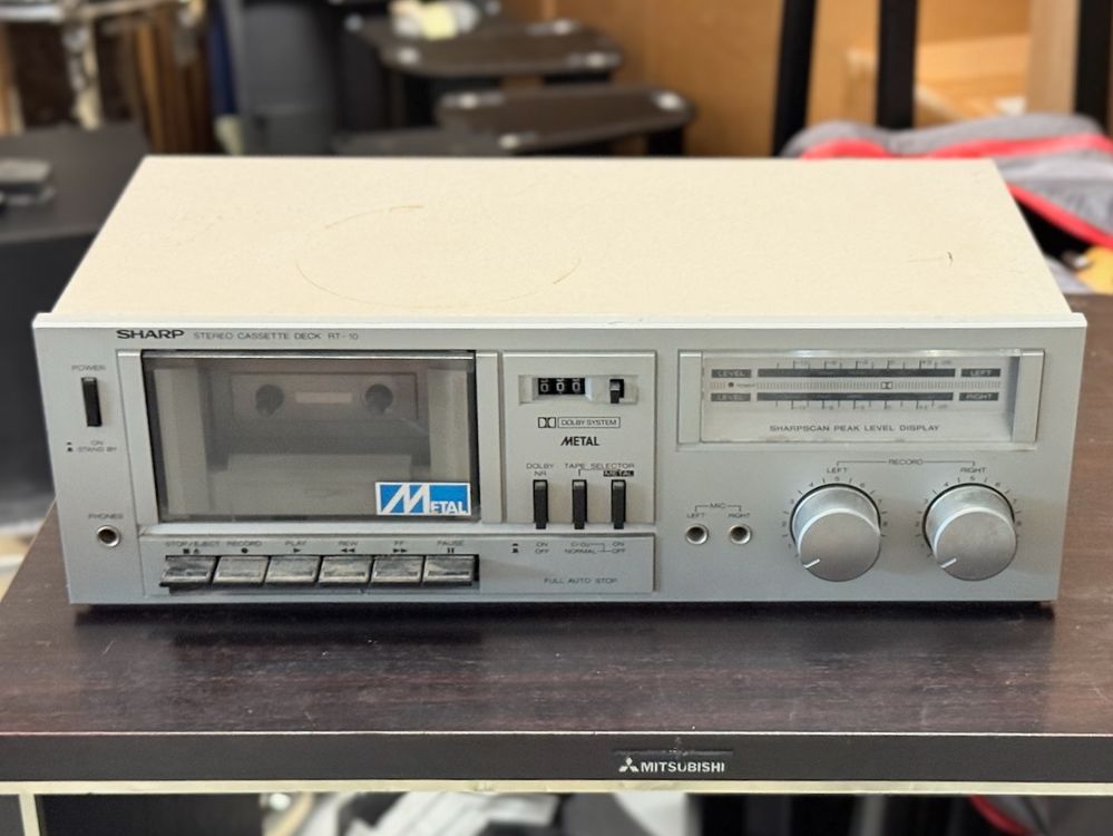 Sharp RT-10 Stereo Cassette Deck Defekt für Bastler (Defekt) in ...