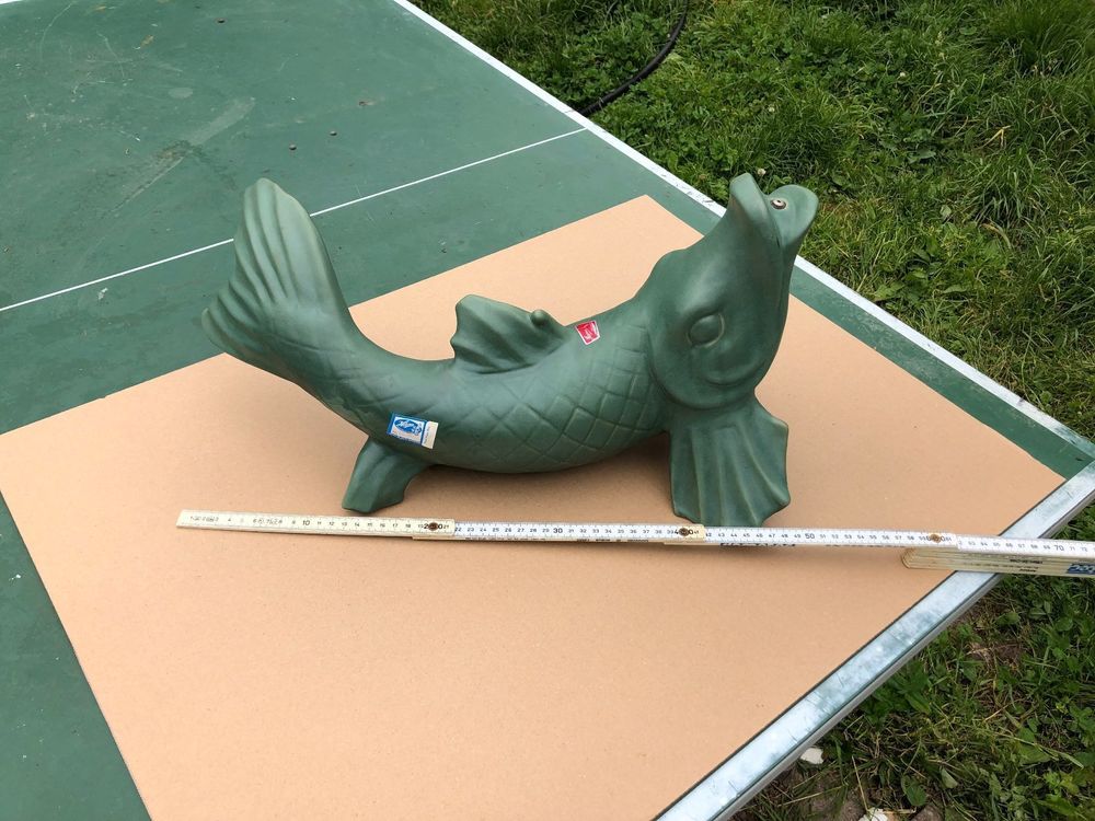 Springbrunnen Teichfigur Fisch Heissner Vintage | Kaufen auf Ricardo
