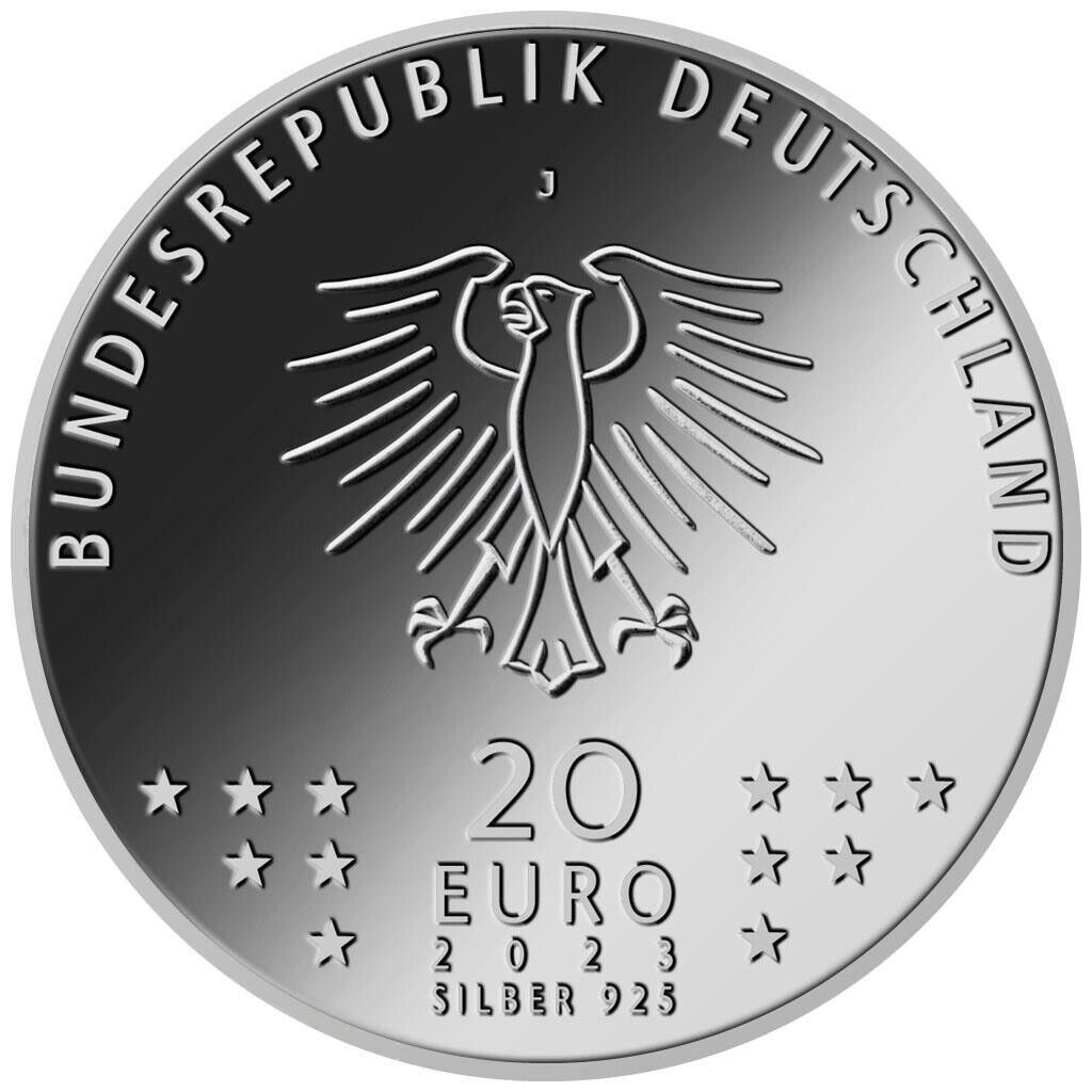 Germany - 20 euros (Bertolt Brecht) 2023 UNC (Neu (gemäss Beschreibung ...