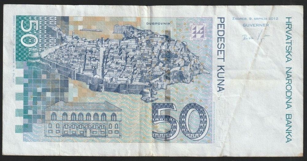 Kroatien 50 Kuna 2012 Replacement Erstatzbanknote | Kaufen auf Ricardo