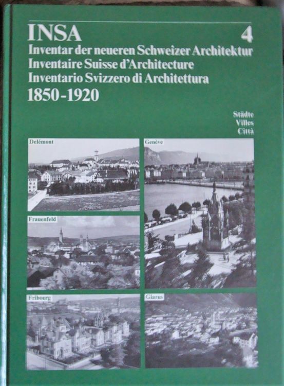 INSA 4: Delémont, Genève, Frauenfeld, Fribourg, Glarus (Gebraucht) in ...