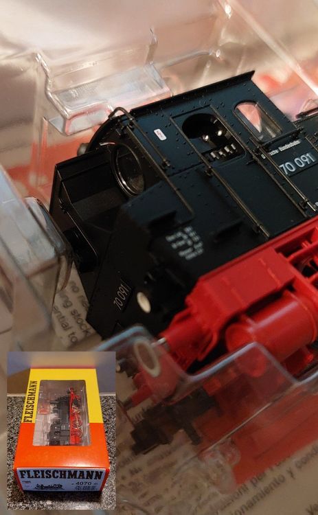 Fleischmann 4070 - Tenderlok BR 70.0 der DB mit DSS | Kaufen auf Ricardo