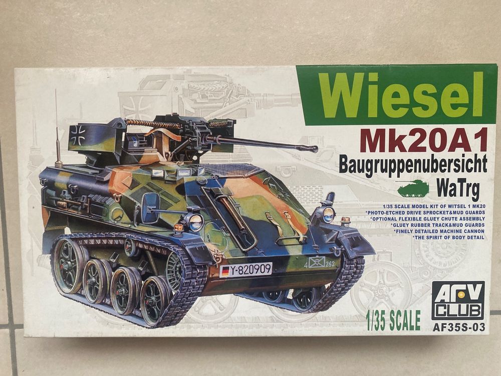 Wiesel Mk20A1 Modellbauset | 1/35 | ARV Club (Neu und originalverpackt ...