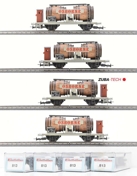 Electrotren 4x Fasswagen der R.N H0 GS mit OVP | Kaufen auf Ricardo