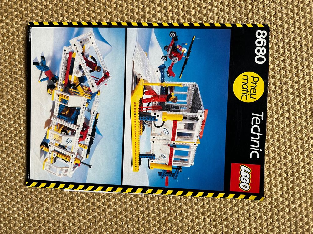 Lego, nur Anleitung Technic Set, 8680, Arctic Rescue Base (Gebraucht ...