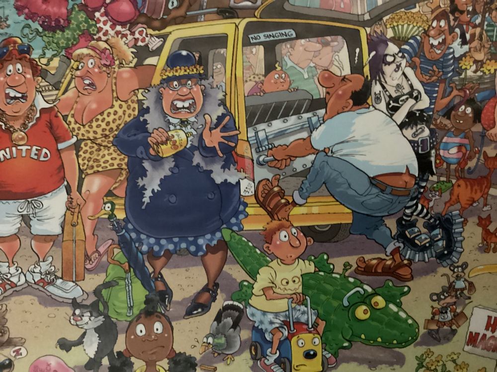Wasgij Puzzle Nr.37 "Holiday Fiasco" 1000 Teile (Gebraucht) in ...