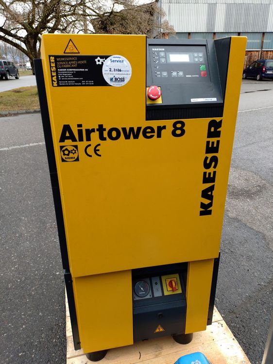 Schraubenkompressor KÄSER Airtower 8 (Gebraucht) in Steffisburg für CHF ...