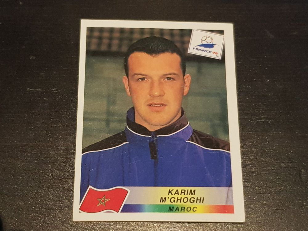 Panini world cup 1998 M Ghoghi nb 59 original (Gebraucht) in für CHF 1 ...
