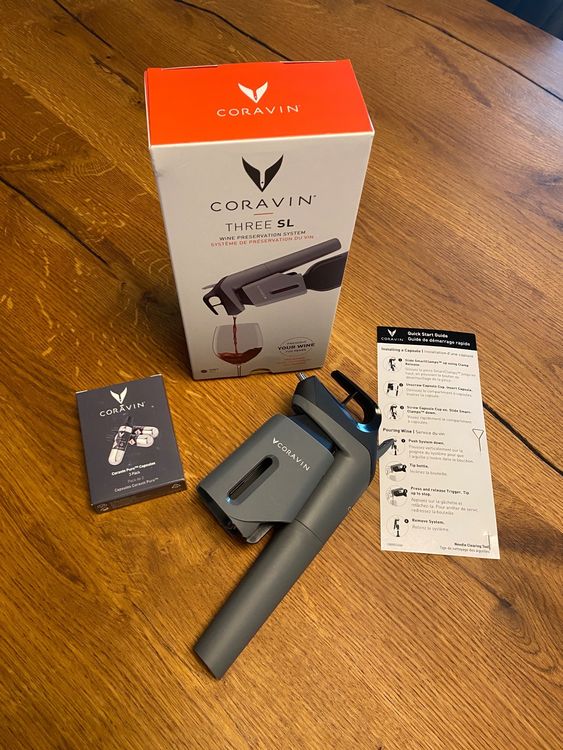 CORAVIN THREE SL (Gebraucht) in Weinfelden für CHF 180 – mit Lieferung ...