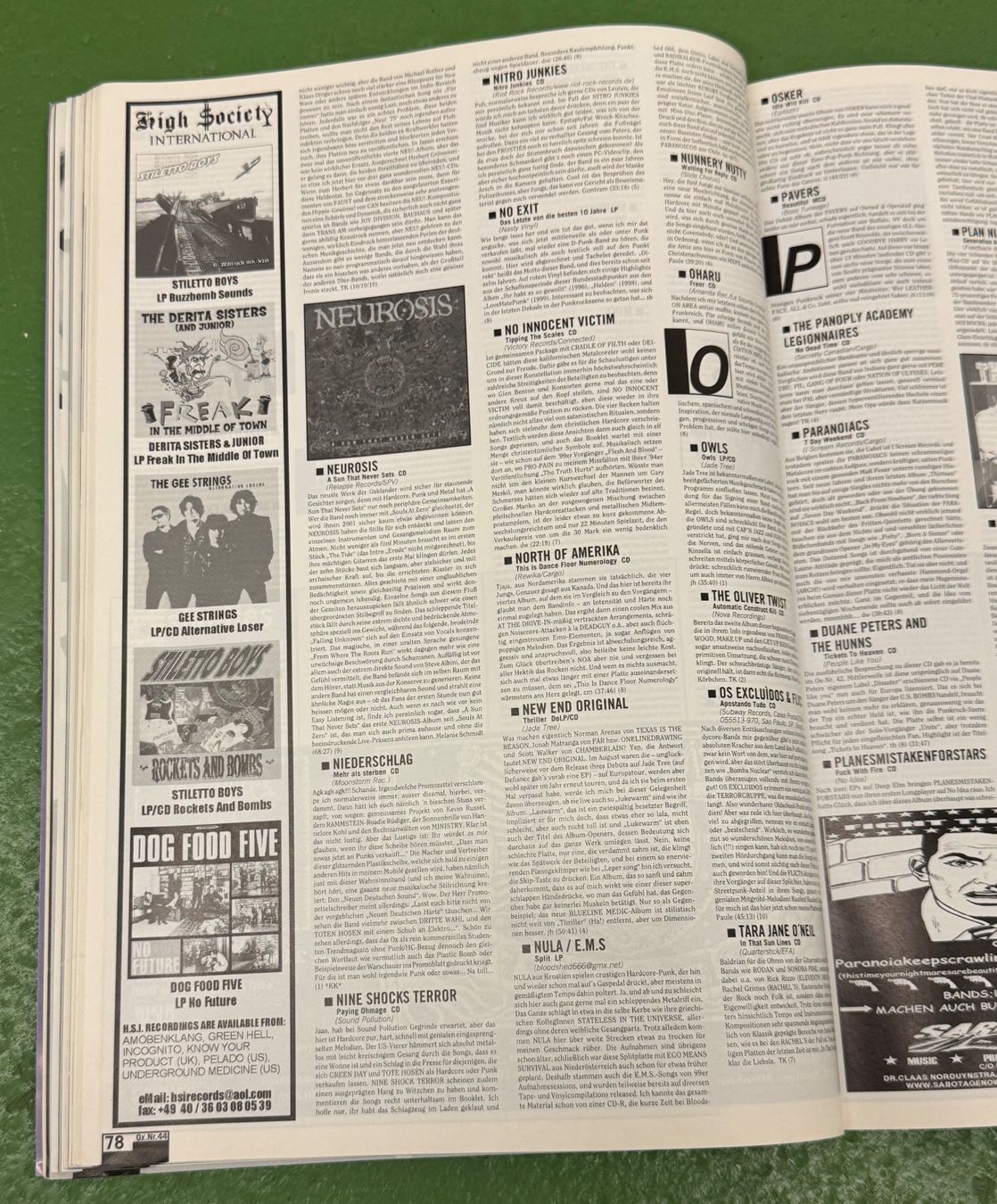 Ox Fanzine #44 mit Joe Stummer (The Clash), Henry Rollins (Gebraucht ...