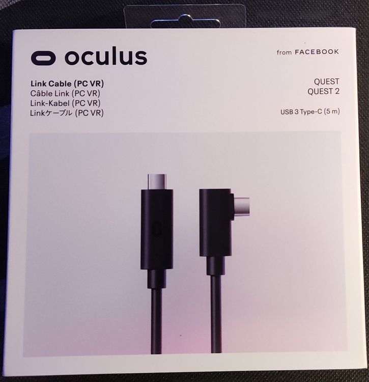 Link cable 5m - Premium USB cable for PC VR Meta Quest 2 | Kaufen auf ...