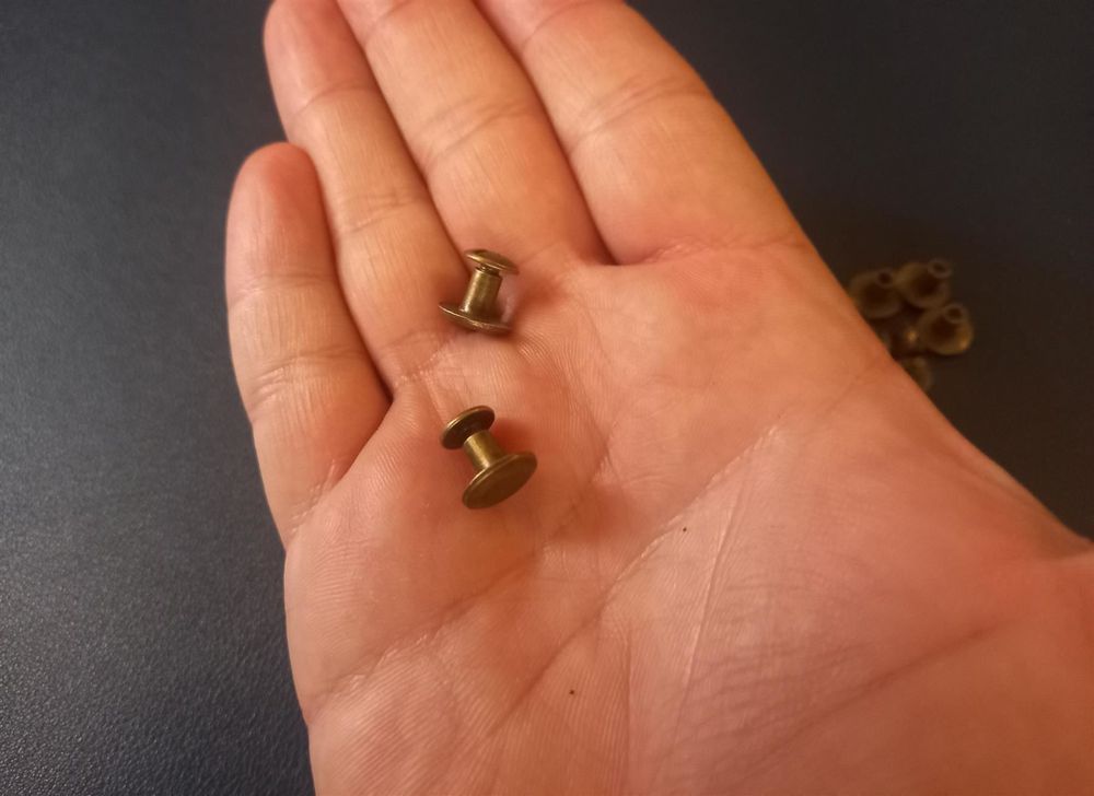 120x Niete Verschrauben Handwerk / Rivet à visser artisanat | Kaufen ...