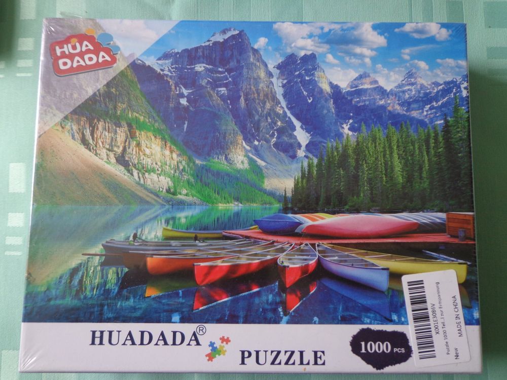IDÉE CADEAU : Puzzle 1000 pièces + Poster Huadada NEUF!!! | Kaufen auf ...