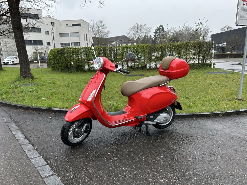 Vespa Piaggio Primavera 125 iGet, Topcase, 1'100km! | Kaufen auf Ricardo