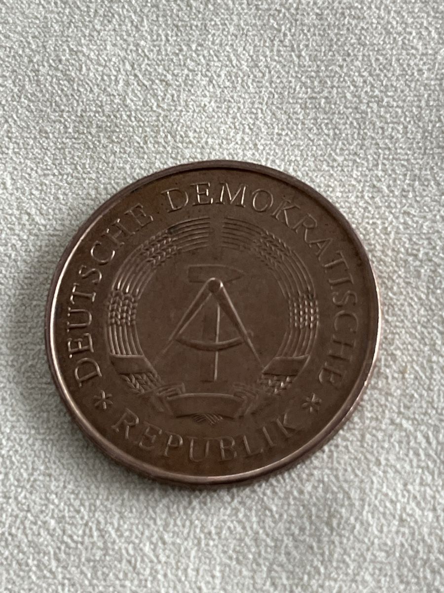 DDR 5 Mark Münze, 20 Jahre DDR, Jahrgang 1969, Top Zustand (Gebraucht ...